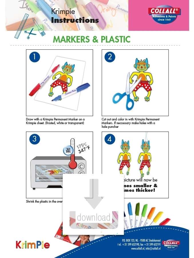 Krimpie instructies download werkblad - Collall